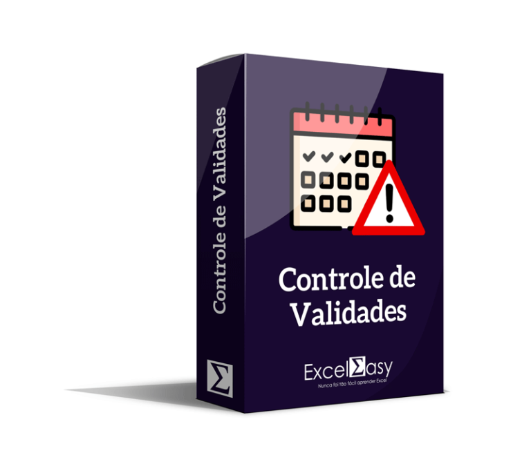 Planilha de Controle de Validades - Loja Excel Easy