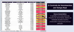 Planilha de Controle de Validades - Loja Excel Easy
